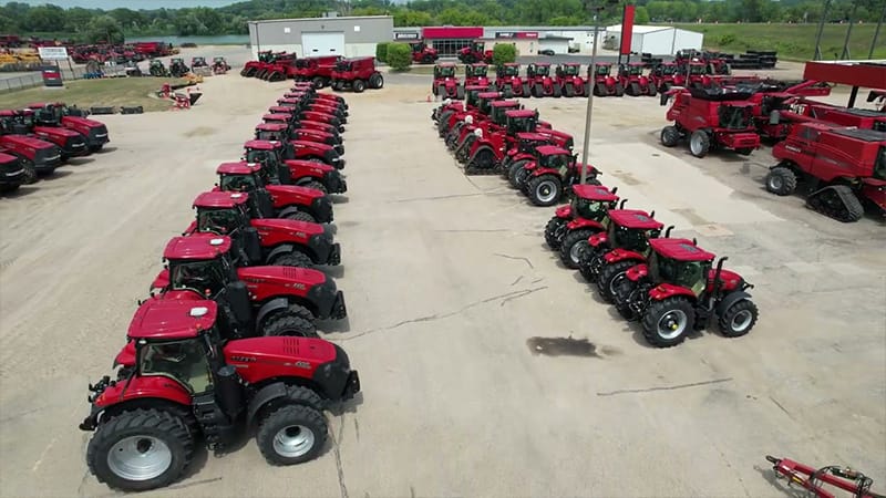 CNH, AGCO year-end financials shadow struggling farm economy - Michigan ...