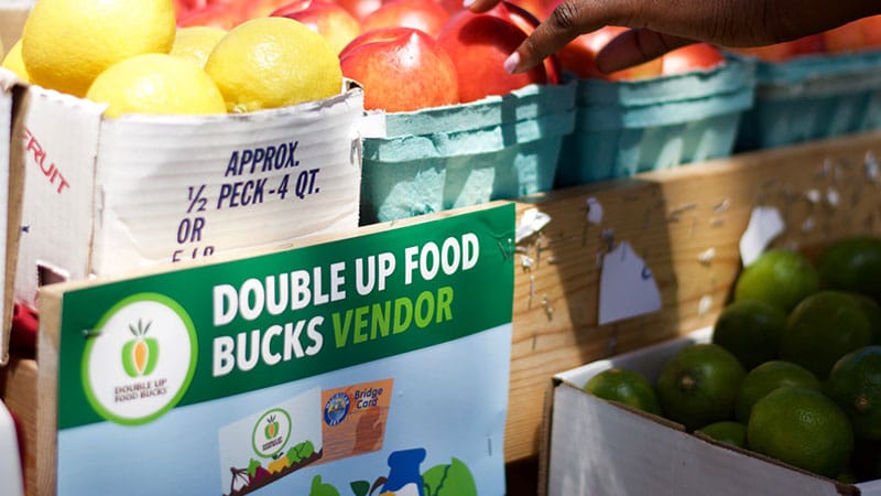 Double Up Food Bucks: Helping provide healthy fruits, vegetables, one ...