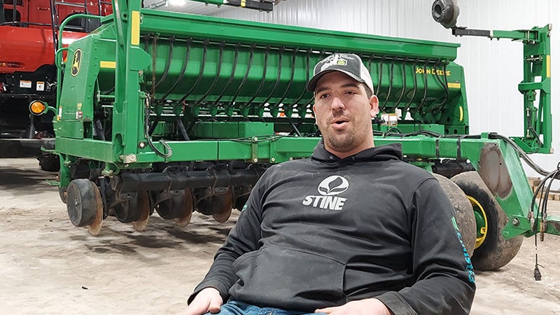 Young Farmer skips the line: New Mason Co. president Jake Anderson ...