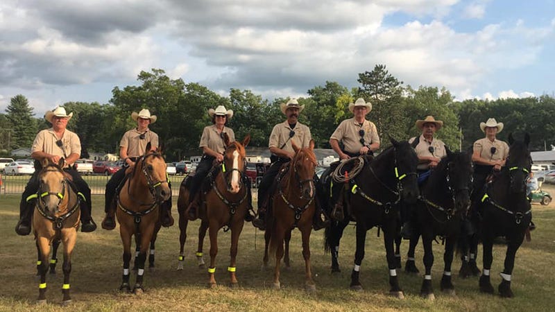 VIDEO: Saddle up with Clare County Sheriff’s mounted unit - Michigan ...