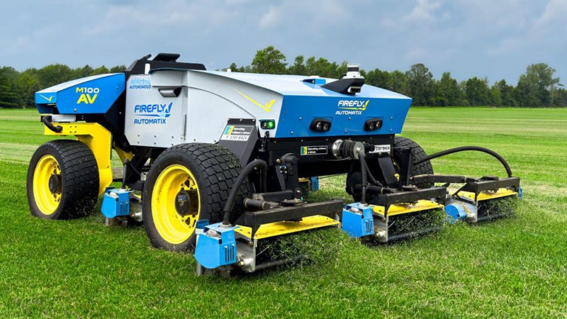 FireFly Automatix debuts autonomous EV mower in Michigan at DeBuck’s ...