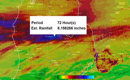 Devastating rains slam mid-Michigan crops - Michigan Farm News