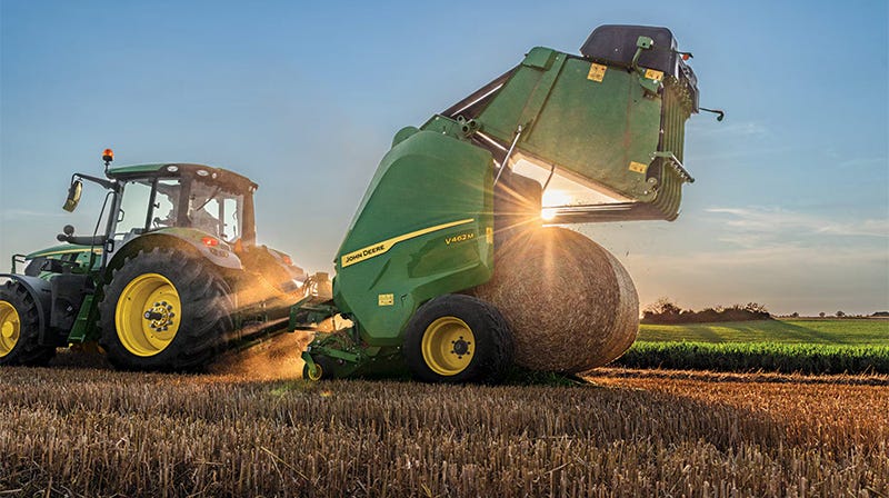 John Deere launches new V452M round baler - Michigan Farm News