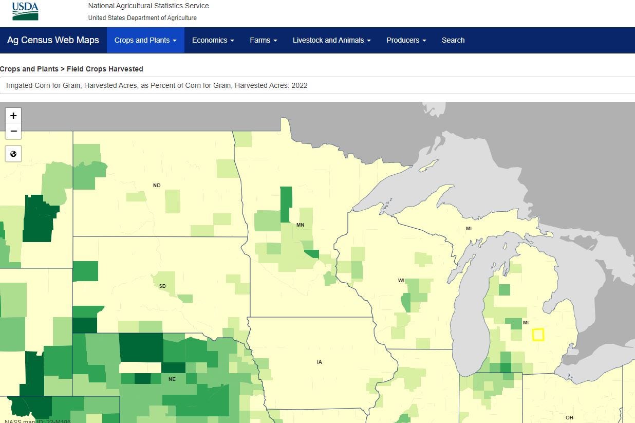 NASS releases 2022 Census of Agriculture Web Maps application ...