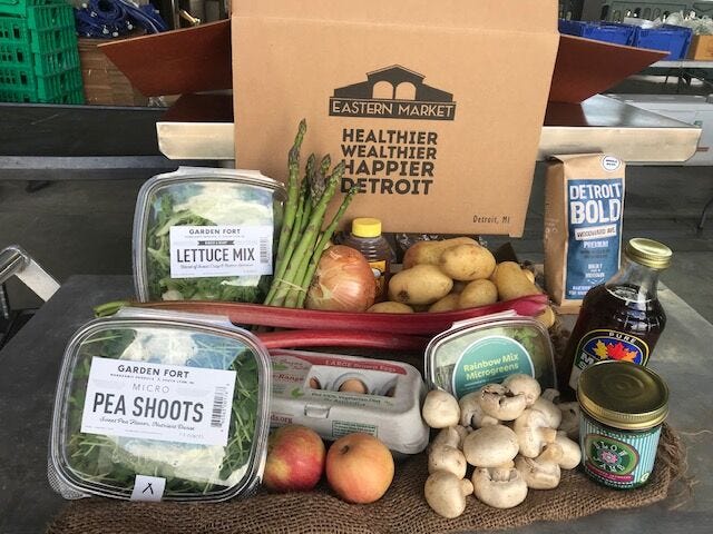 USDA food box program helping food banks, suppliers, Michiganders ...