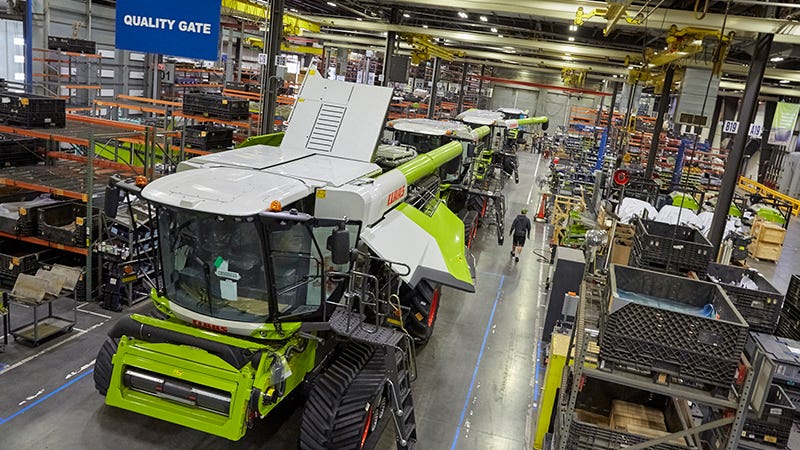 CLAAS marks 10,000th LEXION combine built in America - Michigan Farm News