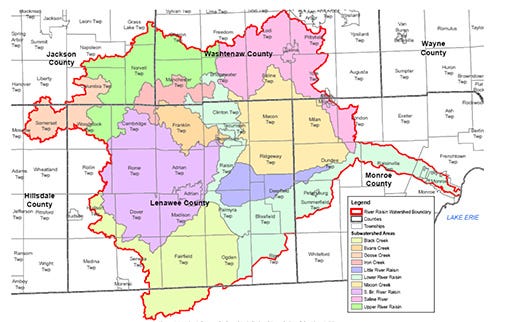 River Raisin its profile: Little river notches big environmental ...