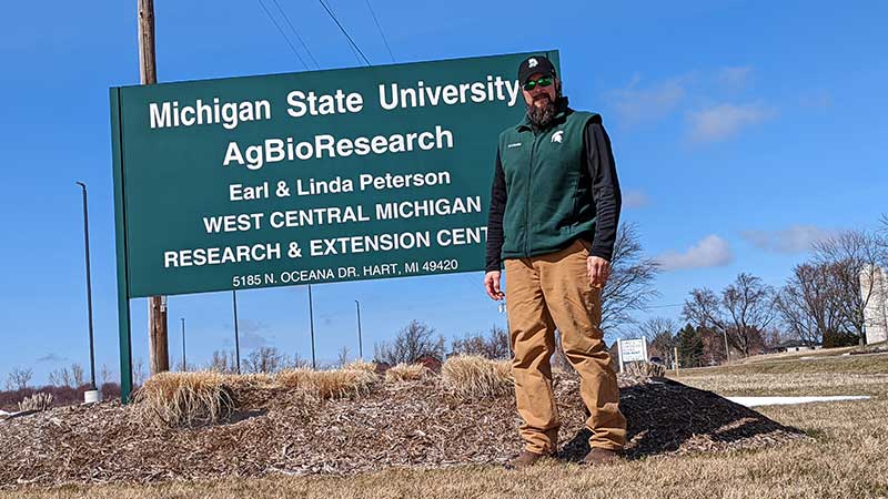 Ashley Fleser takes on farm-manager role at West Michigan research ...