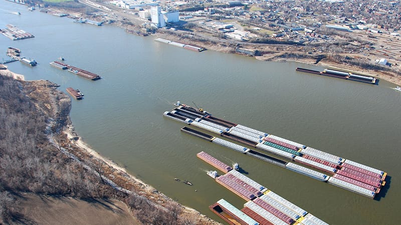 Mississippi River levels, barge rates took a heavy toll on corn and ...