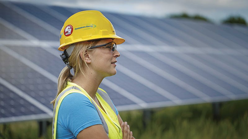Harvesting the sun with Consumers Energy - Michigan Farm News