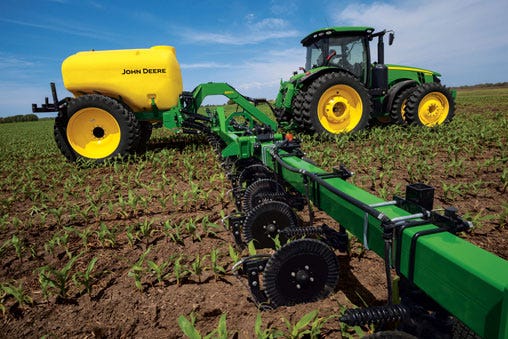 Side dress applications provide corn N when it’s most needed - Michigan ...
