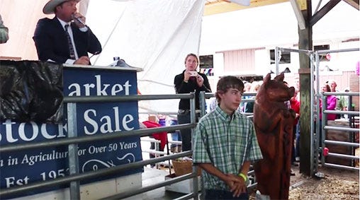 Farm Bureau, staff spread goodwill at youth livestock auctions across ...
