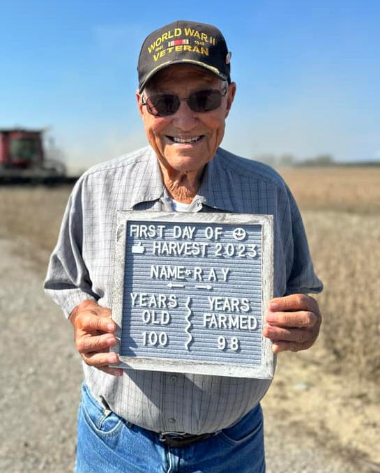 MFN at 100: Ray Terwillegar continues farming at age 100 - Michigan ...