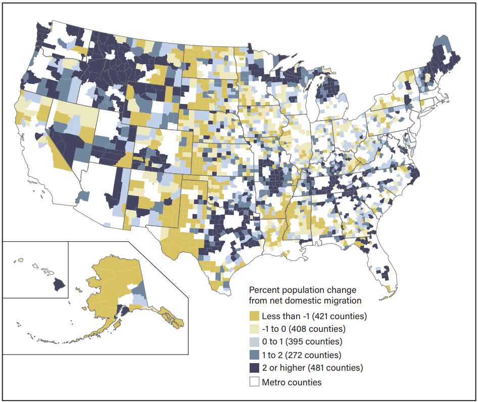 These 5 Michigan counties are no longer rural - Michigan Farm News