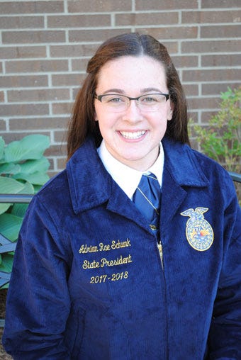 FFA president Schunk wins national competition - Michigan Farm News