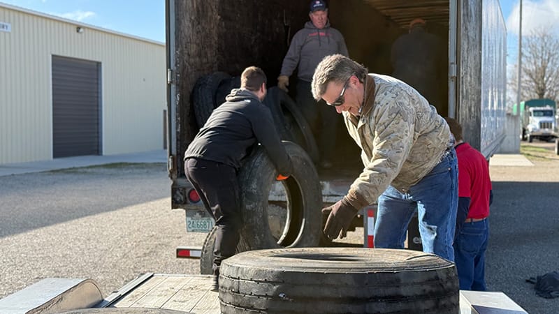 State funds events to collect, recycle scrap tires, including 3 county ...
