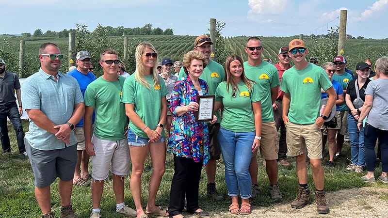 Sen. Stabenow awarded 2023 Michigan Fruit Person of the Year - Michigan ... Sen. Stabenow awarded 2023 Michigan Fruit Person of the Year - Michigan ...