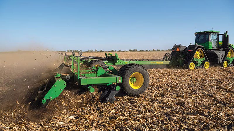 John Deere's new high-speed disc lineup offers improved residual flow ...