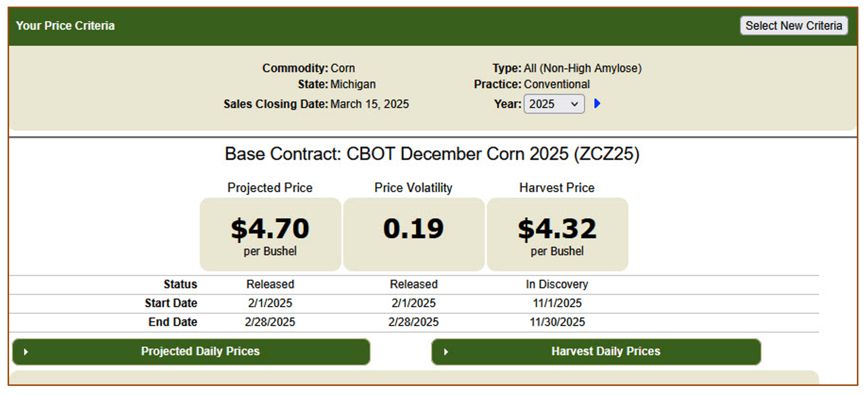 As harvest prices fall, RP crop insurance policies deliver stability ...