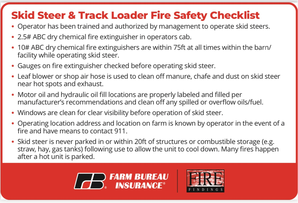 Skid steer safety: The most used and most overlooked tool on the farm ...