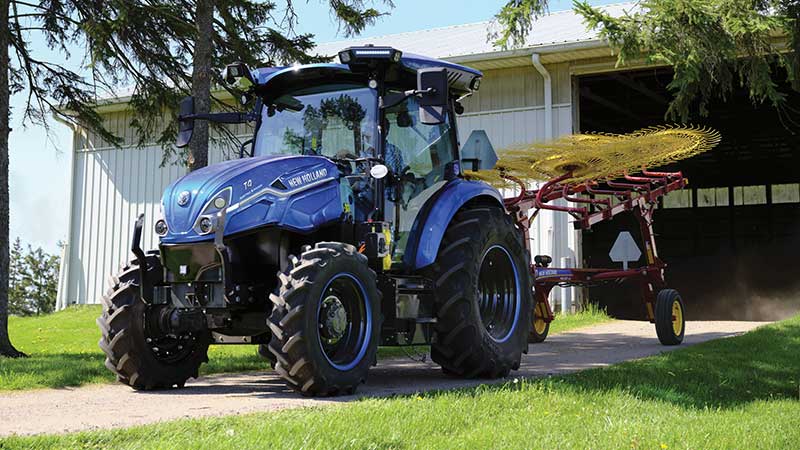 New Holland debuts first all-electric utility tractor with autonomous ...