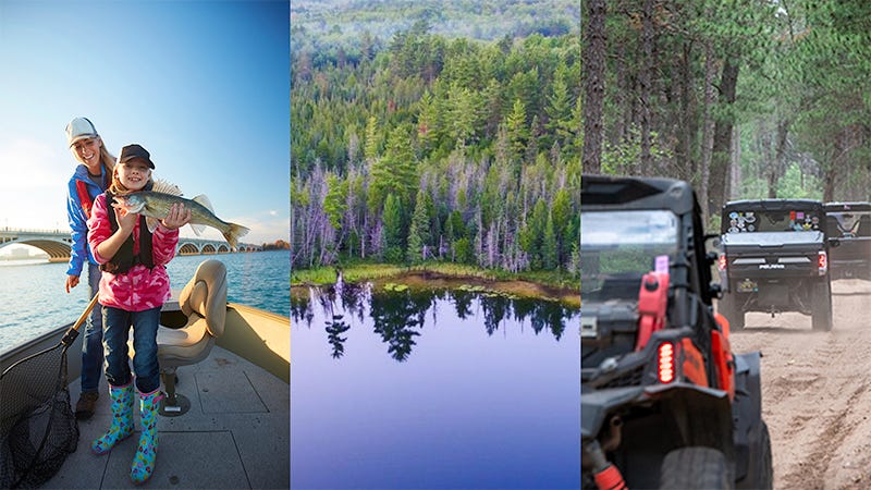 'Three Free' weekend offers free fishing, off-roading and state park ...