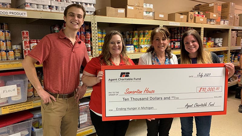 FB Insurance Agent Charitable Fund donates $10k to Samaritan House ...
