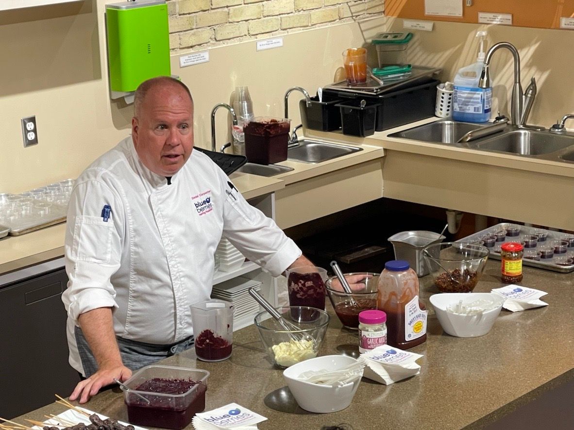 Blue tacos? Chefs get an immersive look at MI blueberry industry ...
