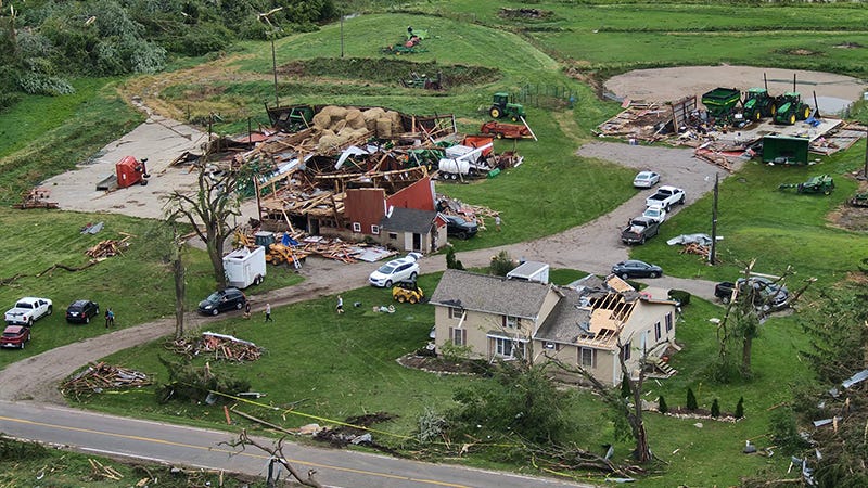 'It looked like a bomb went off' — tornado, storm damage effects still ...