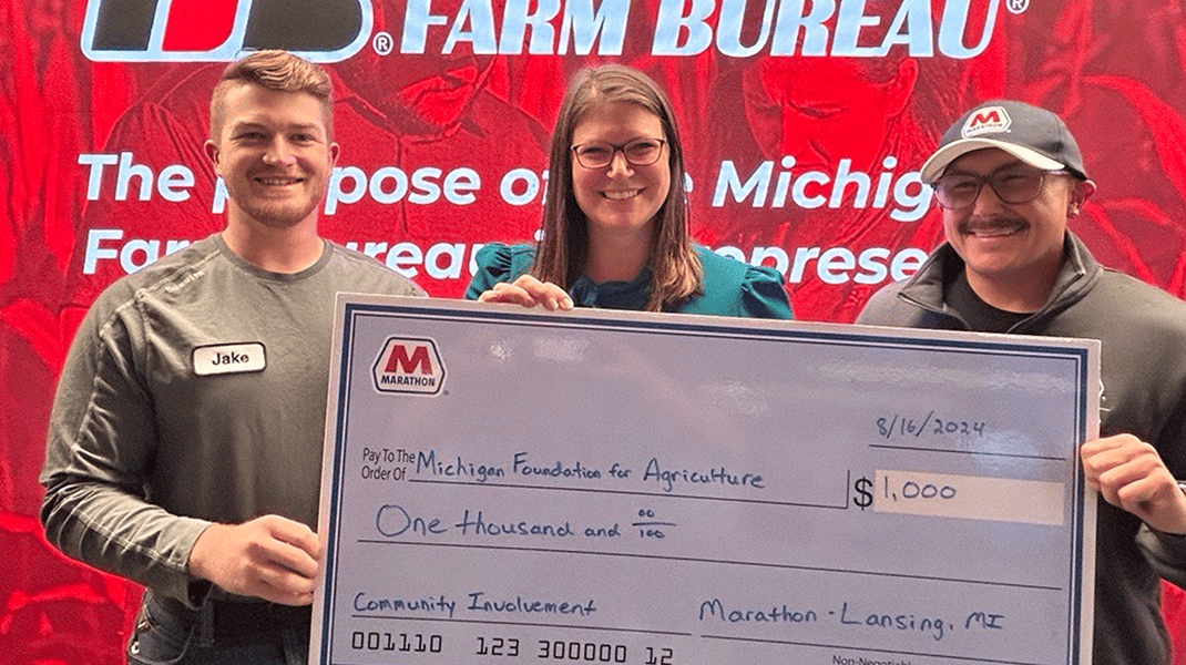 Marathon supports Michigan Foundation for Agriculture’s ag literacy ...