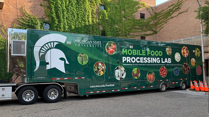 MSU Ag Tech program welcomes new Mobile Food Processing Lab - Michigan ...
